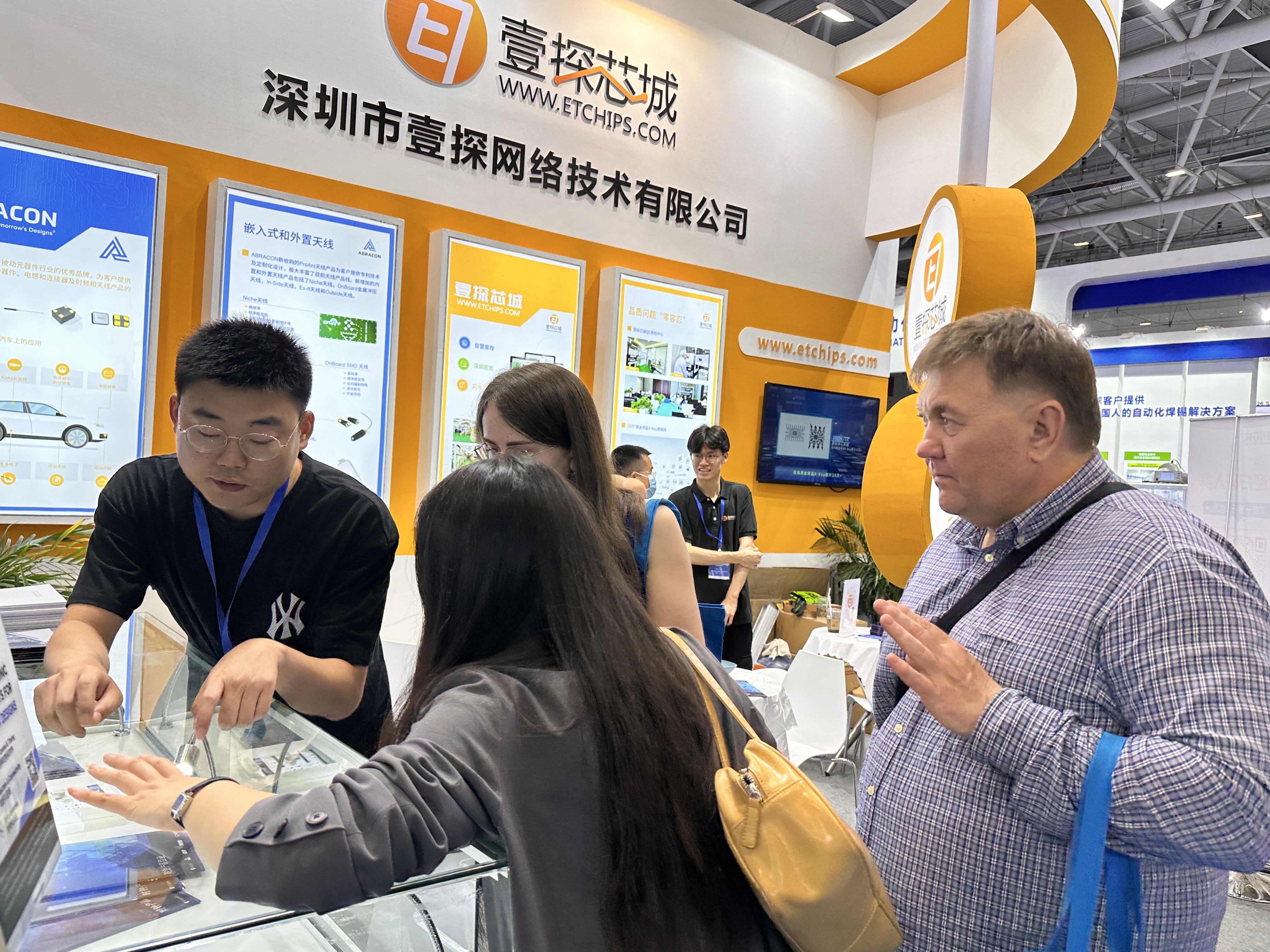 深圳国际传感器展落幕，壹探芯城与Abracon携手接待海内外客户 - 脉脉