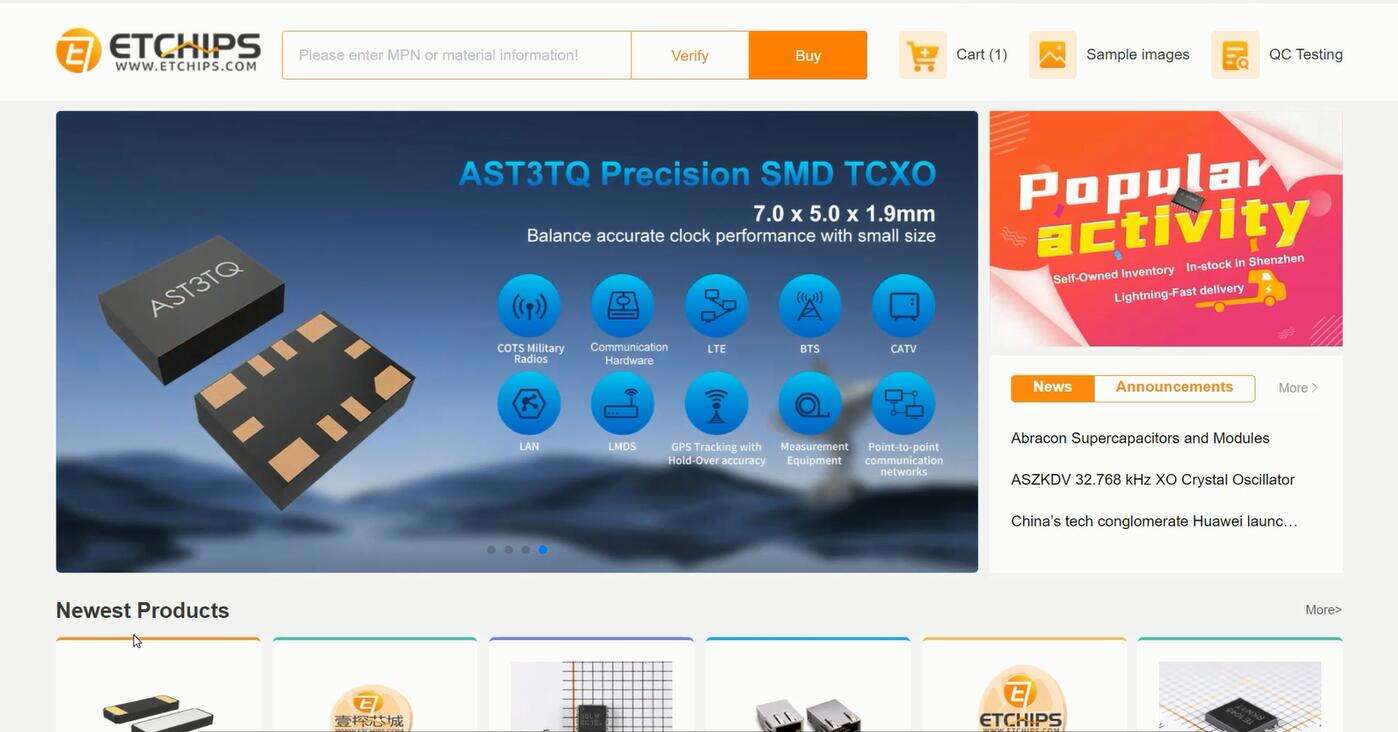 How to Place Orders for Electronic Components